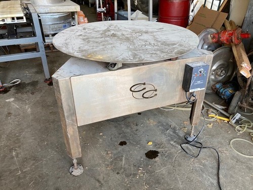40" STAINLESS STEEL ACCUMULATION TABLE WITH PENTA DRIVE, KBMD DC MOTOR ...