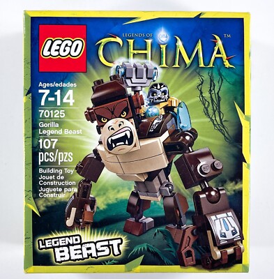 SEALED LEGO Gorilla Beast 70125 Legends of Chima Retired 2014 NISB | eBay