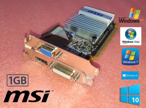 Dell Optiplex SFF 7010 7020 9010 9020 1GB HDMI VGA DVI MSI Video ...