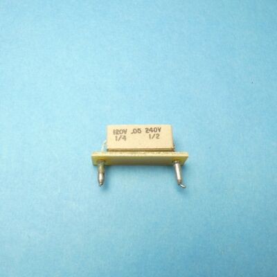KB 9839 Plug-In Horsepower Resistor .05 Ohms 1/4 HP @ 90–130 VDC 1/2HP ...