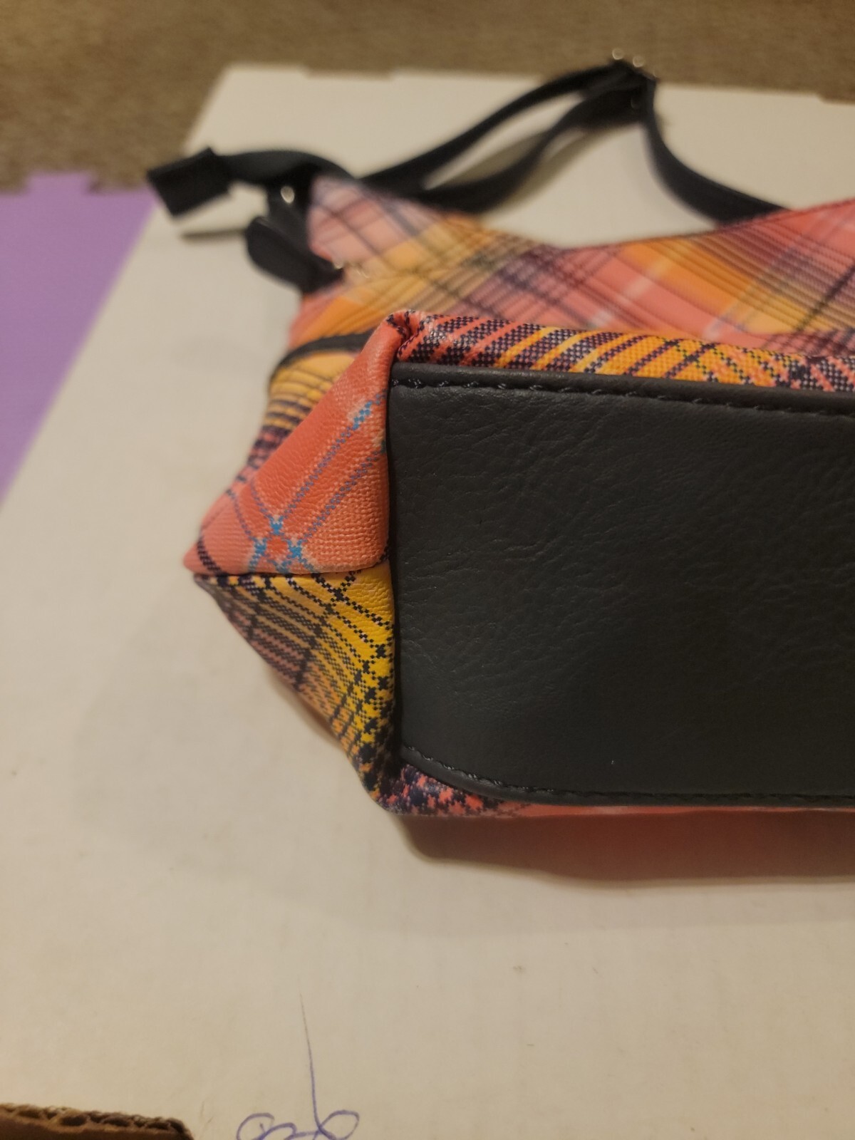 MultiSac Shoulder Bag/Crossbody Purse Pink Yellow Blue Multicolors | eBay