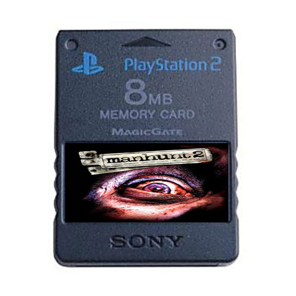 Manhunt 2 PS2 Official Memory Card Completed Unlocked Saves | eBay