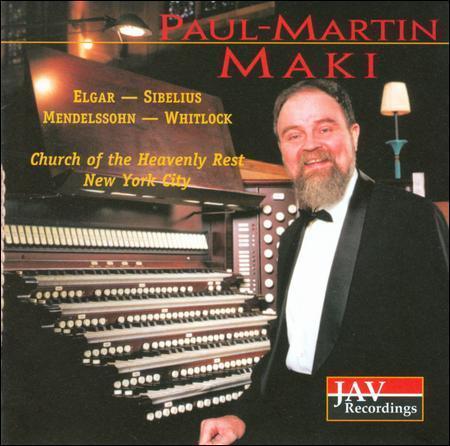 Paul-Martin Maki plays Elgar, Sibelius, Mendelssohn & Whitlock (CD ...