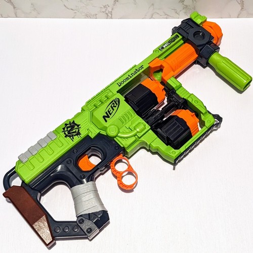 Nerf N-Strike Zombie Strike Doominator Blaster - Free UK Postage | eBay UK