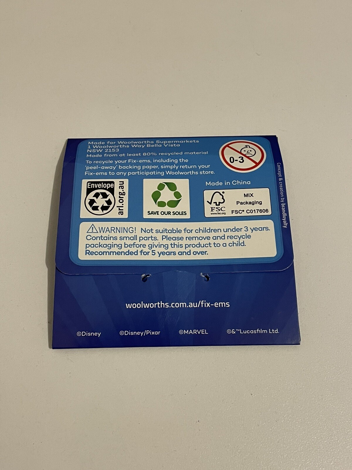 Woolworths Star Wars The Mandalorian Fix-Em Fix-Ems FixEm Fixems ...