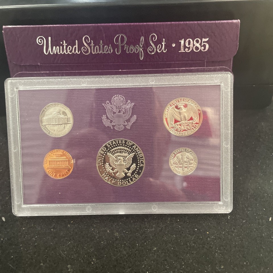 1985 S Gem Proof US Mint Set In OGP | eBay