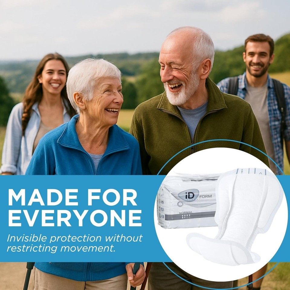 Form Disposable Incontinence Pad – Super Absorbent, Discreet Design ...