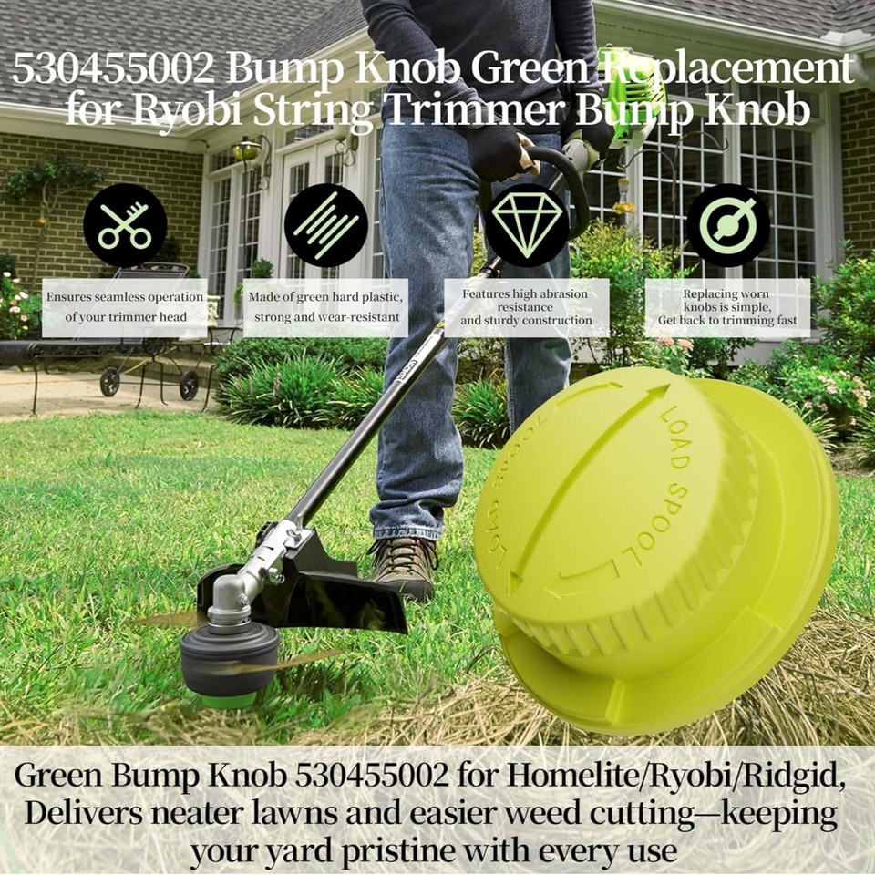 2PCS Durable String Trimmer Bump Knob For Ryobi Trimmer Head P2009 ...
