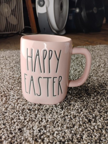 Happy Easter, Rae Dunn Artisan Collection By Magenta Mug Pink | eBay