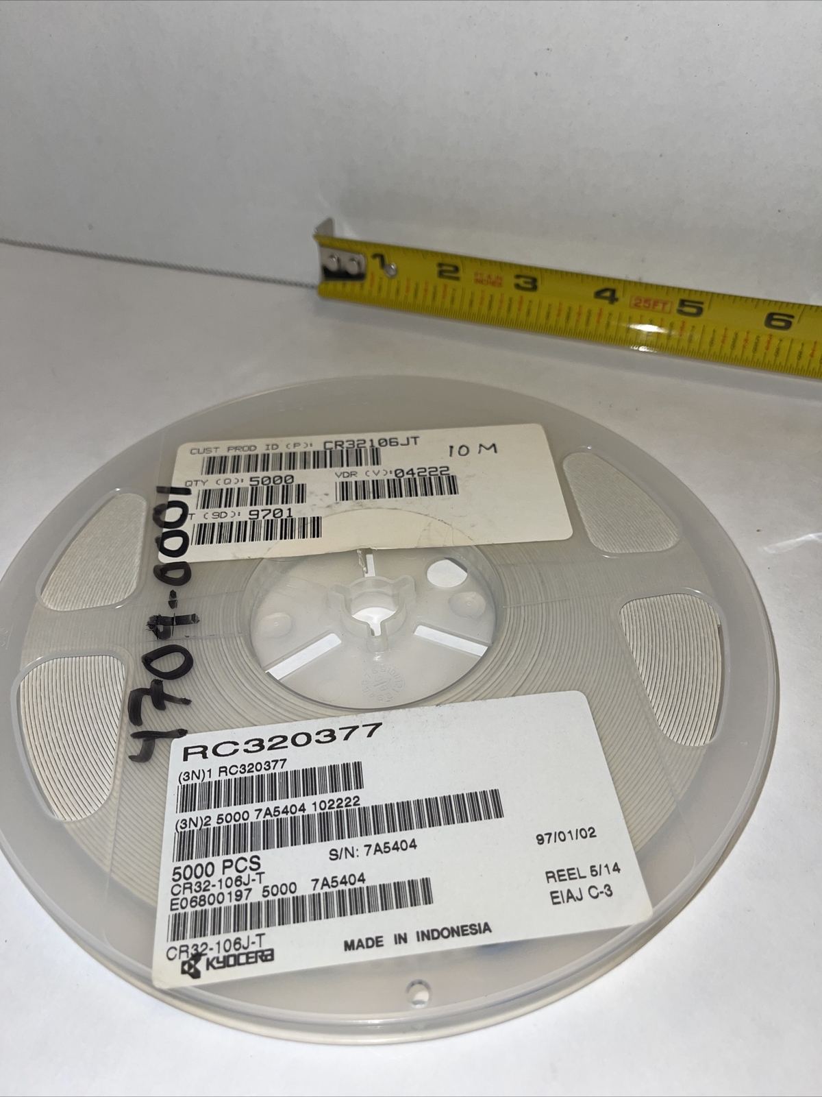 AVX Kyocera Resistor Reel CR32106JT Lot Of 5000, RC320377, VDR 04222 | eBay