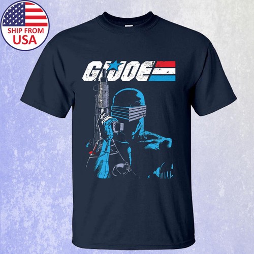 GI Joe Snake Eyes Men's Navy T-shirt Size S-5XL | eBay