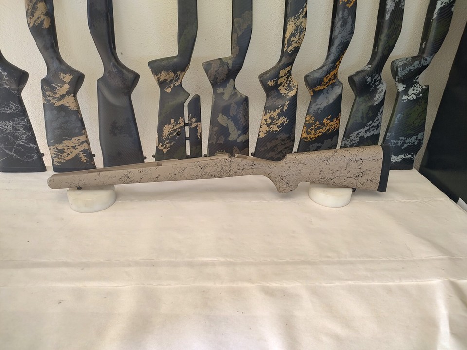 Grayboe Outlander Long Action Rem 700 Stock - Tan w/ black web | eBay