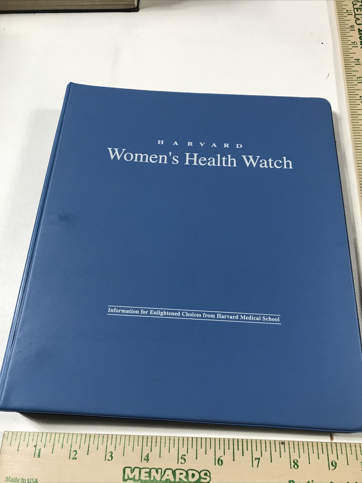 Harvard Women's Health Watch - Harvard Medical School (3-ring Binder ...