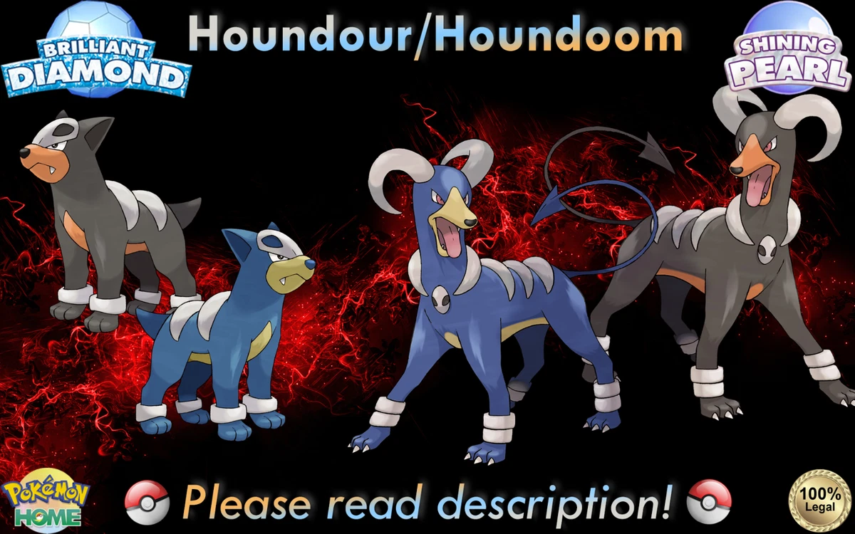 Shiny Houndour Pokemon X