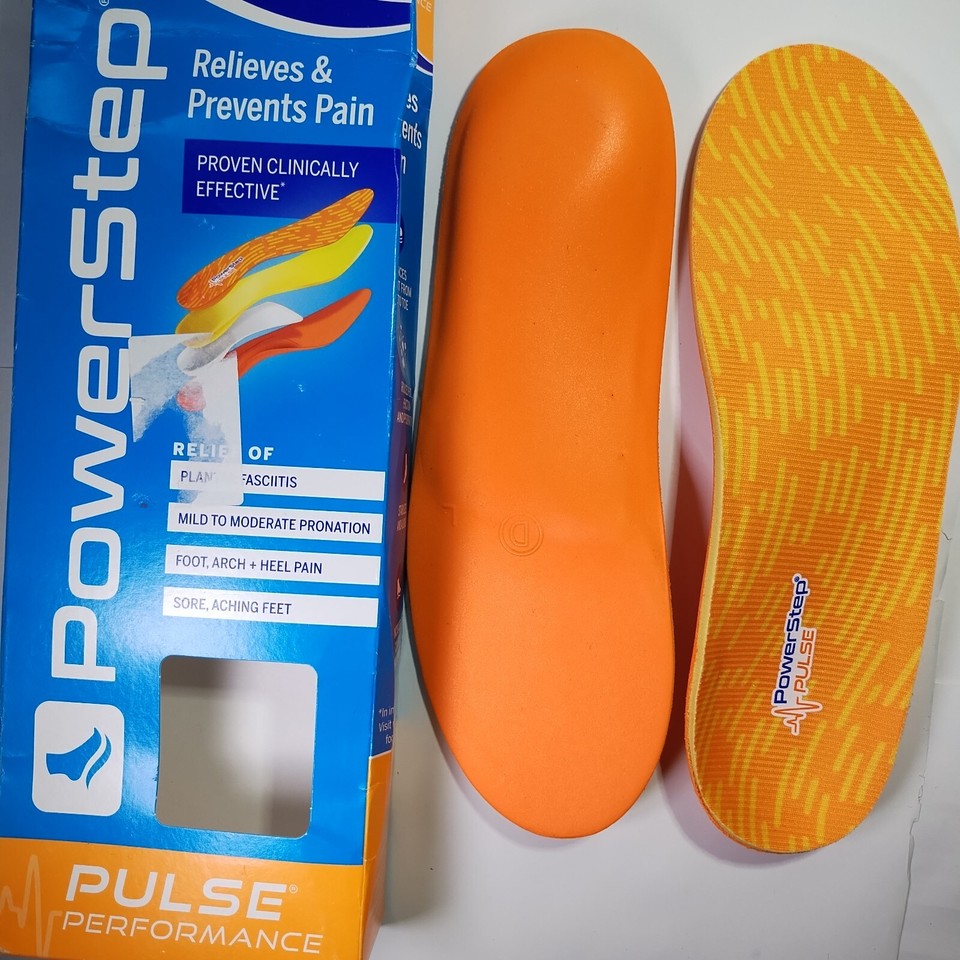 Powerstep Orthotics Arch Heel Support Insoles, Different Sizes & Models ...