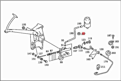 Genuine MERCEDES BBDC W109 W112 638 Rubber grommet 1869970681 | eBay