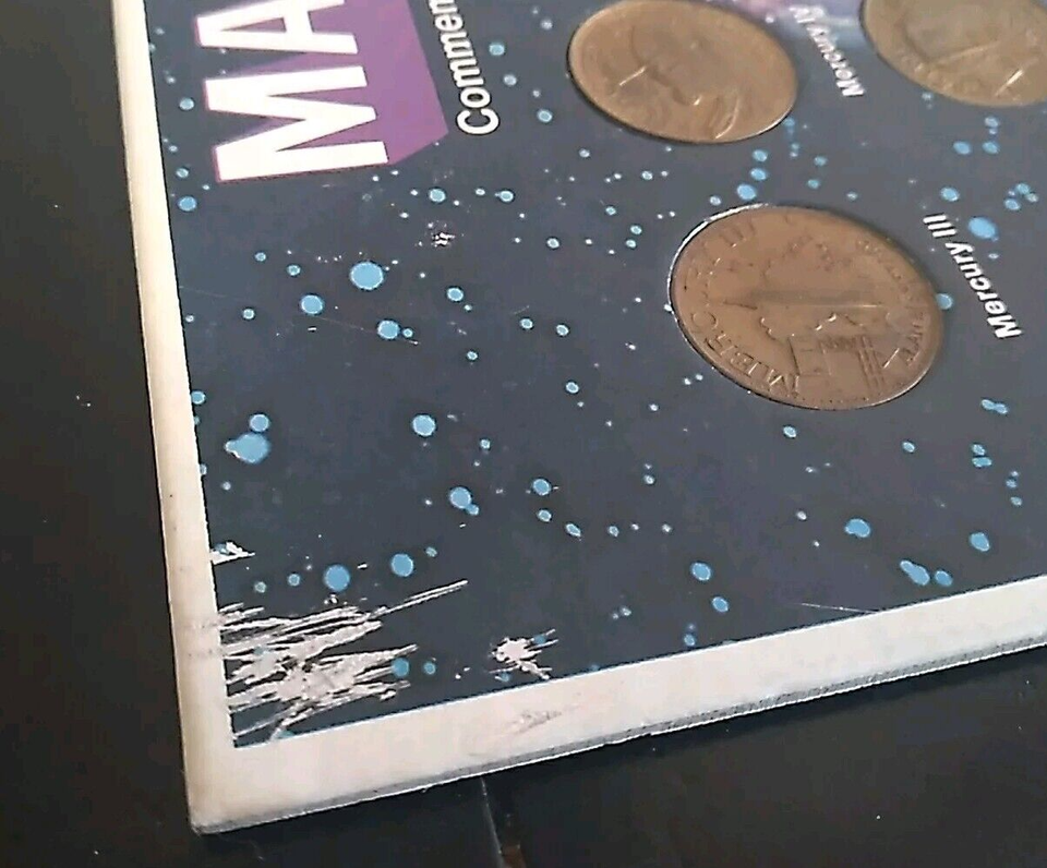 MAN IN SPACE ️~ US Manned Space Missions American Space Coin ...
