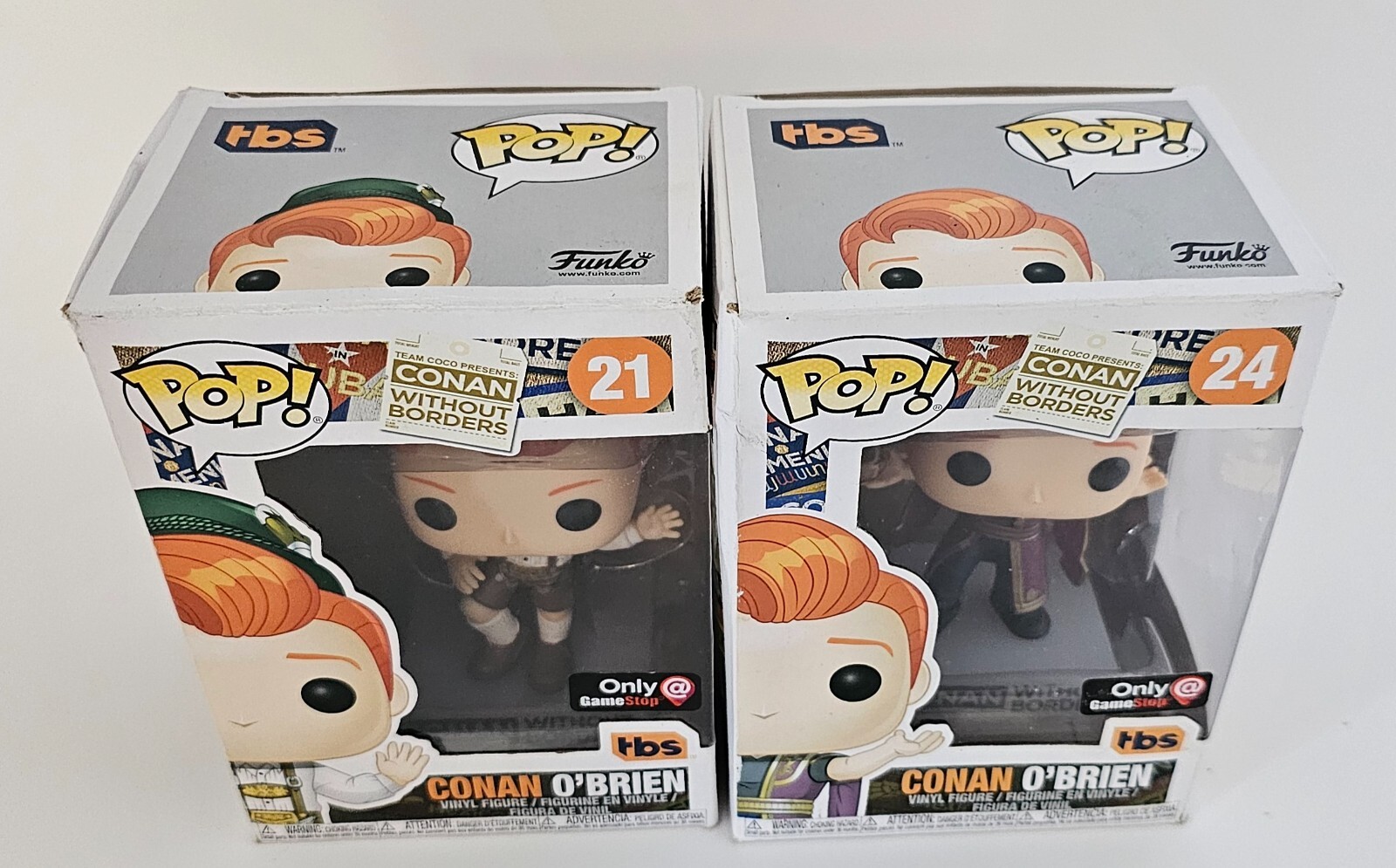 FUNKO POP CONAN O'BRIEN CONAN WITHOUT BORDERS ARMENIAN AND BAVARIAN SET ...