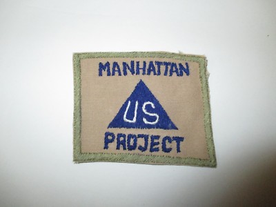 b9691 WW 2 US Civilian Manhattan Project shoulder patch R9C | eBay