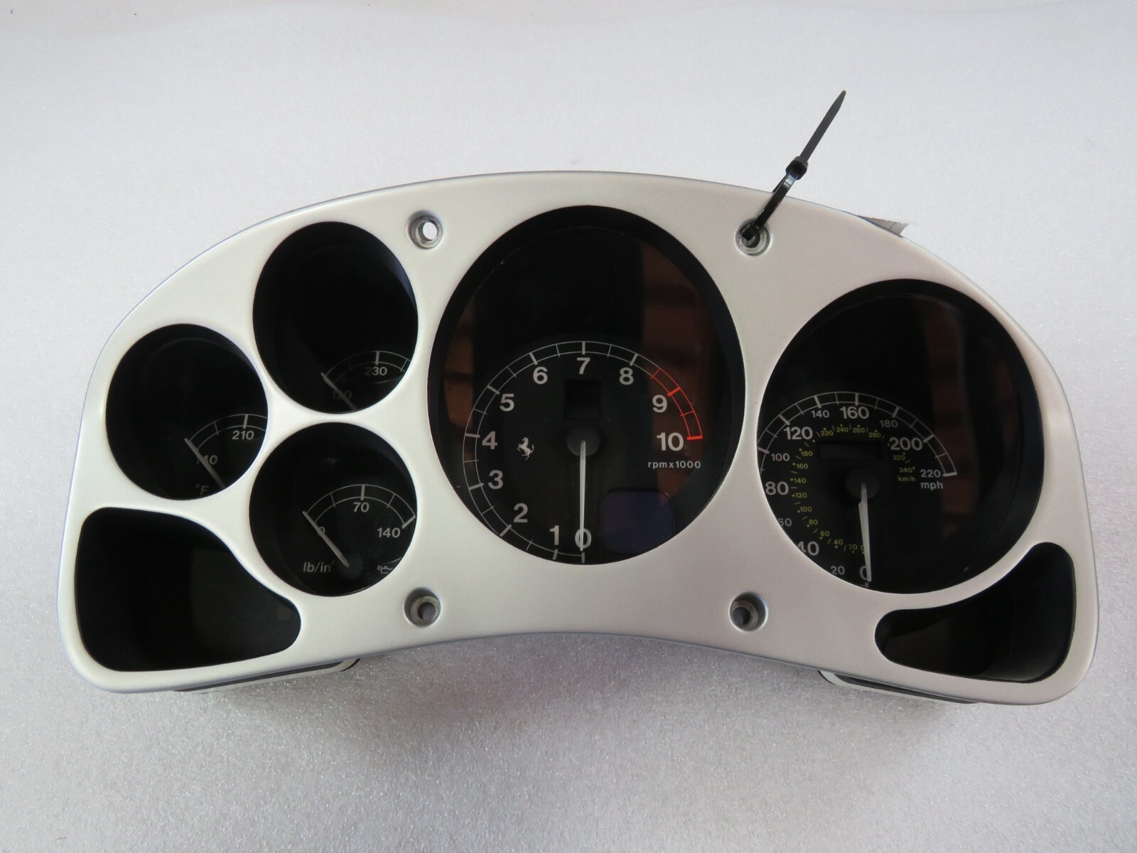 Ferrari 360, Spider, F1 Speedometer Head / Cluster, Used, P/N 186383 | eBay