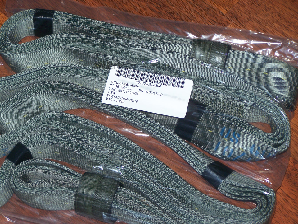 Military Strap Tow Cargo Tie Down for Pintle Shackle Army Truck M35 ...