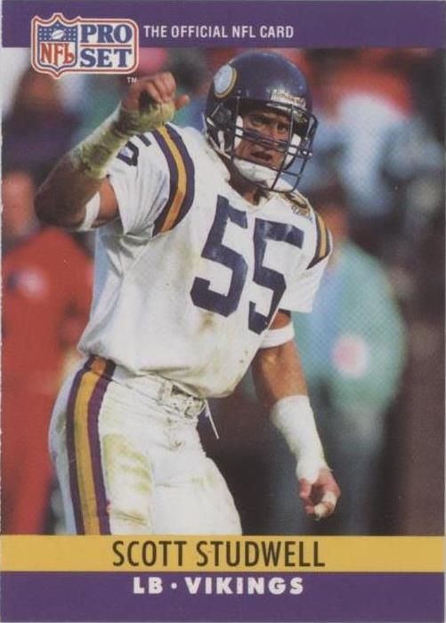 1990 Pro Set Scott Studwell #195 for sale | eBay