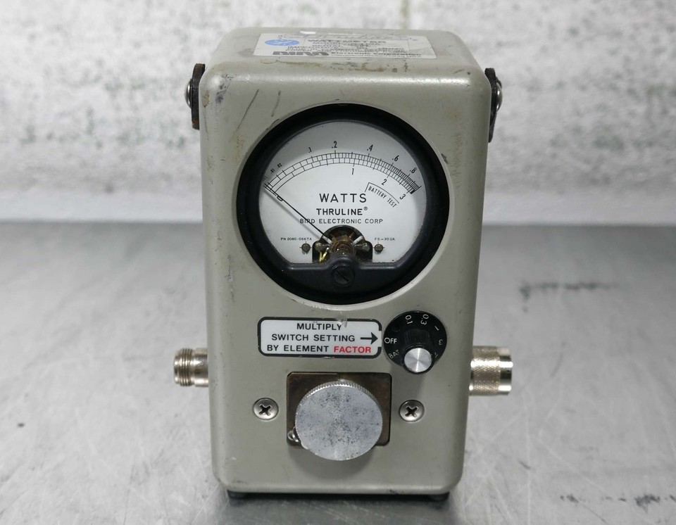 Bird 4410A Multipower RF Wattmeter | eBay
