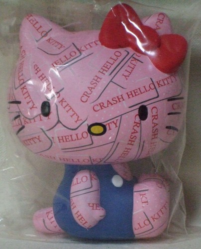 Hello Kitty x Medicom toy Crash kitty Figure Doll Sanrio 2009 Unopened ...