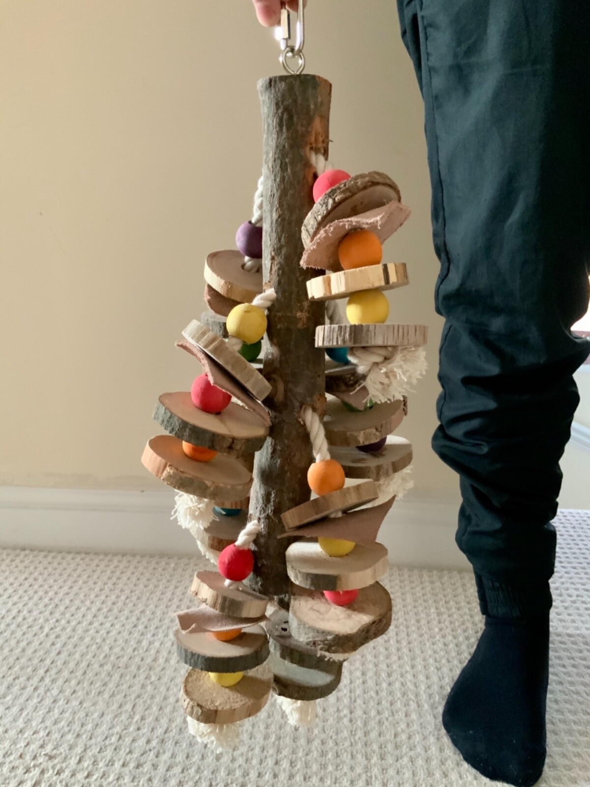 Giant Macaw Parrot Swing, Extra Large Parrot Toy, Large Cockatoo Toy | eBay