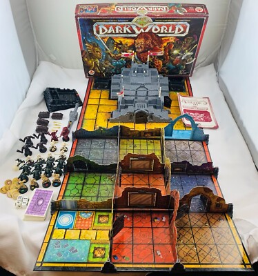 1991 Dark World Game by Mattel Complete in Great Condition FREE ...
