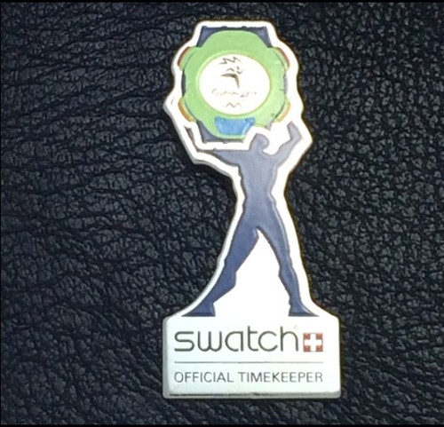 Olympic Sponsor Pin Badge~swatch~OFFICIAL TIMEKEEPER~2000~Sydney ...