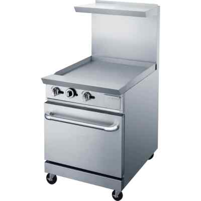 Chef AAA - 24" Oven Range w/ 24" Griddle - Natural Gas (NEW) | eBay