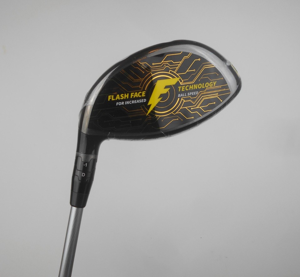 NEW MEN'S RH CALLAWAY EPIC FLASH REGULAR FLEX DRIVER WITH HEADCOVER AND ...