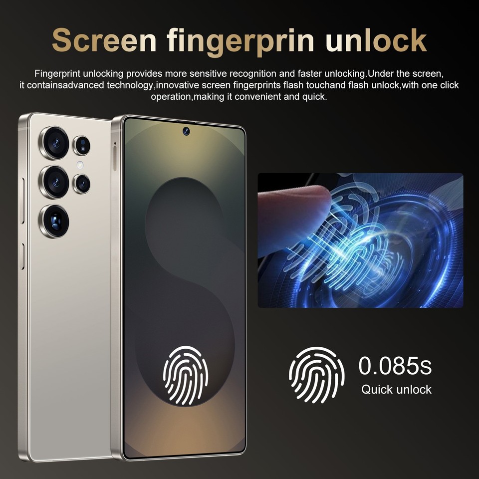 Unlocked Cell Phone 25 Ultra S Pen 256GB Dual SIM 5G Smartphone Android ...