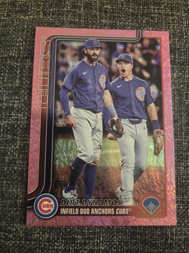 2025 Topps Update #US309 Pink Foil Swanson Shaw Chicago Cubs Veteran ...