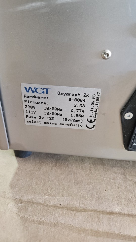 OROBOROS Oxygraph O2k 2K Respiratory Analyzer respirometry with Tip-2K ...