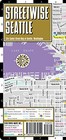 STREETWISE SEATTLE MAP - LAMINATED CITY CENTER STREET MAP By Streetwise ...
