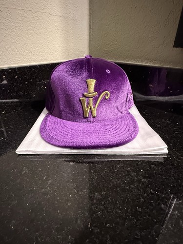 NEW ERA 59FIFTY Purple Velvet Willy Wonka 7 1/4 Hat Brand New A Classic ...