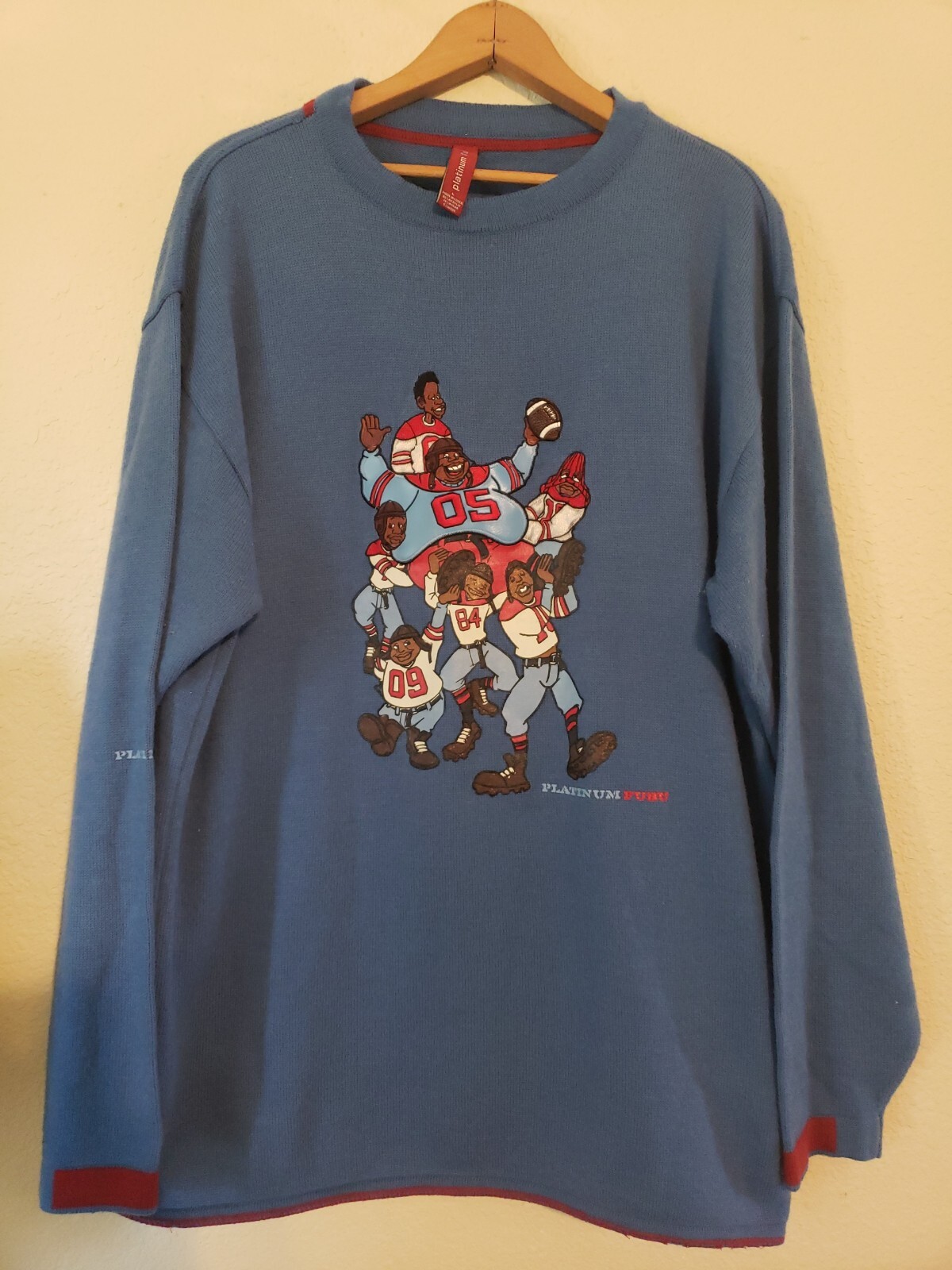 RARE 90s FUBU LARGE Platinum x Fat Albert & Junkyard… - Gem