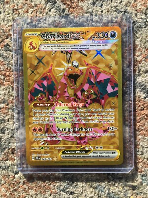 Pokémon golden charizard Tera ex | eBay