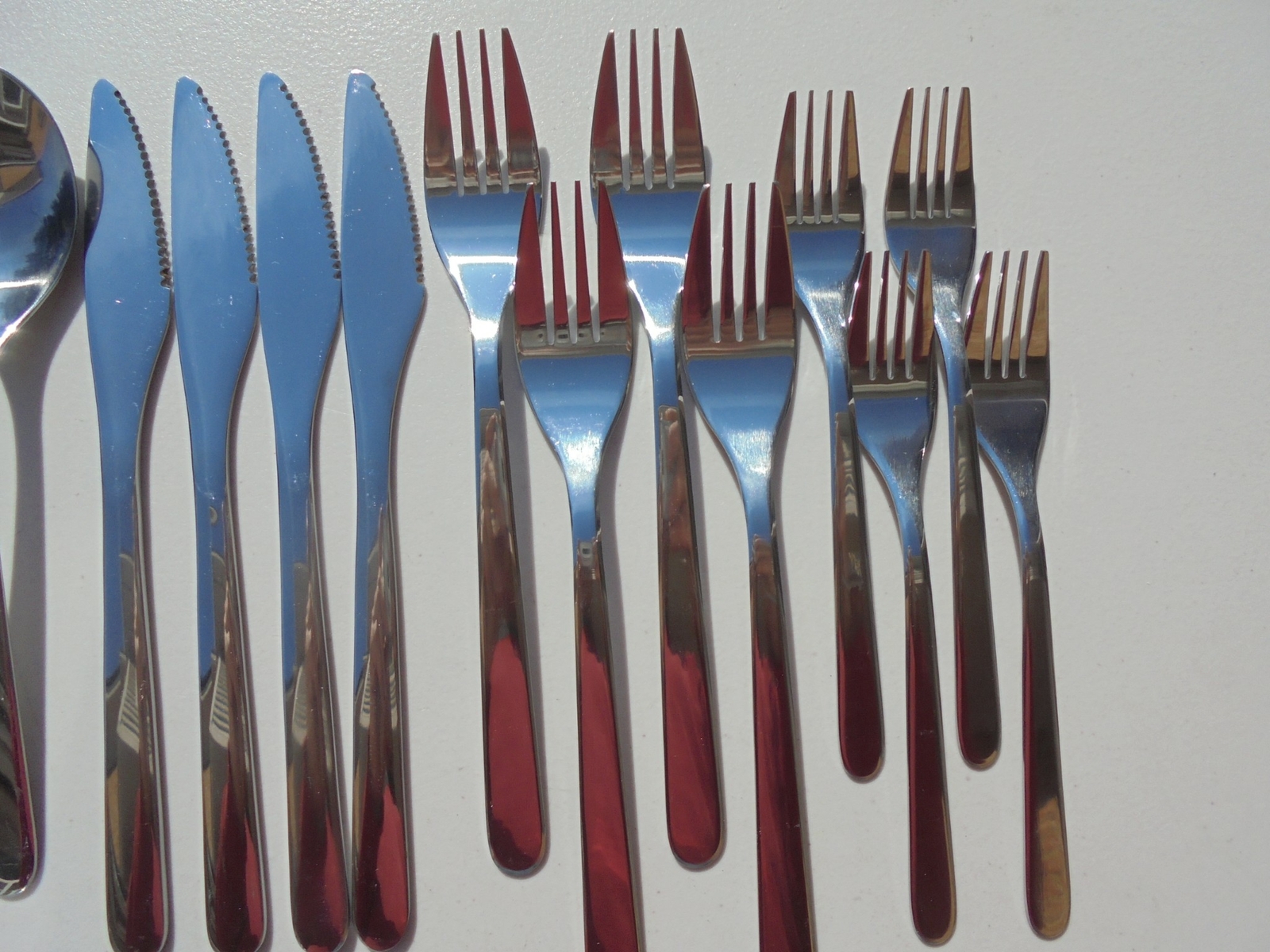 17 Pcs Ikea Fornuft Stainless Flatware #223-88 Knives Forks Spoons | eBay