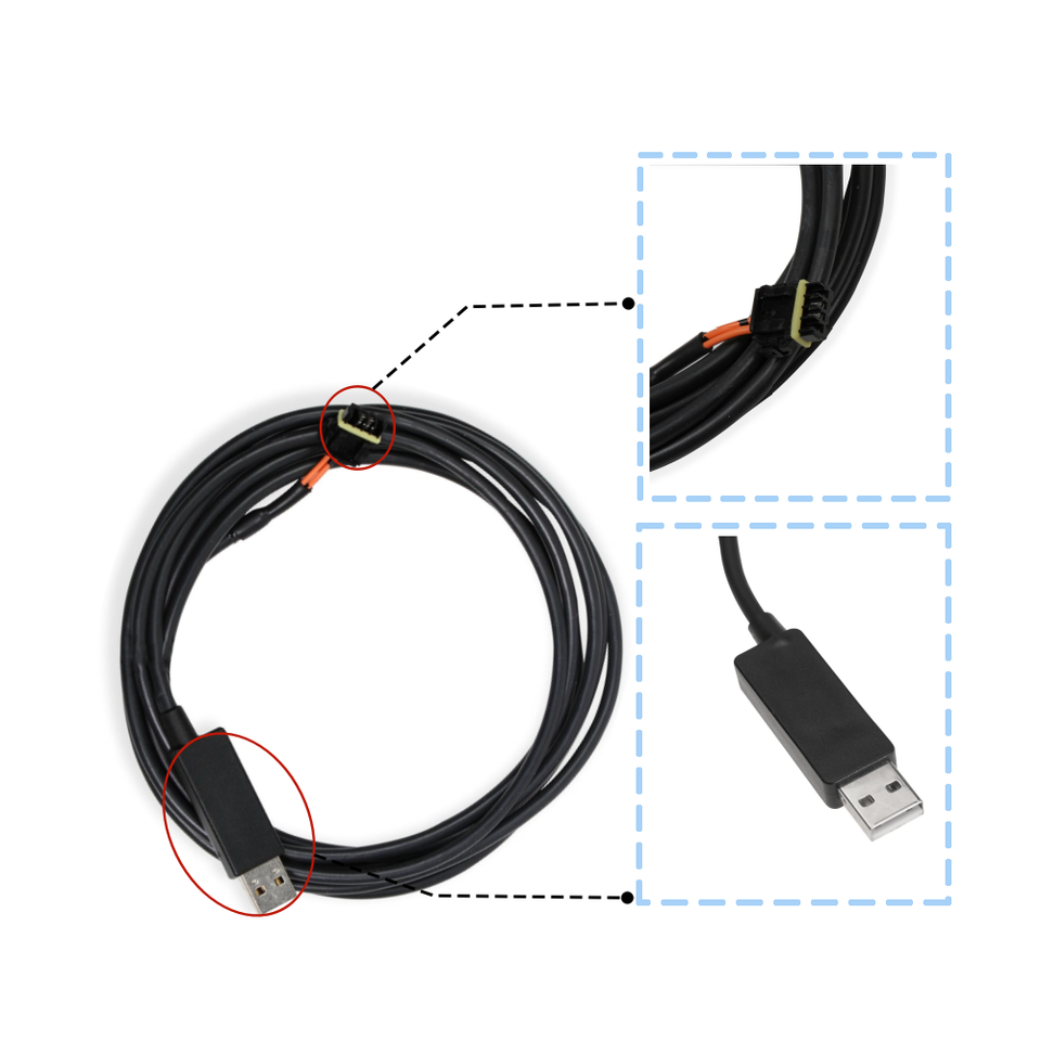 USB/Can Harness for Holley Sniper EFI Terminator X Communication Cable ...
