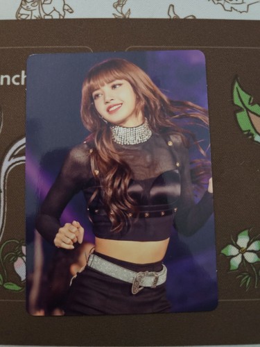 Blackpink Lisa Trading Card Dome Tour Osaka Day2 | eBay