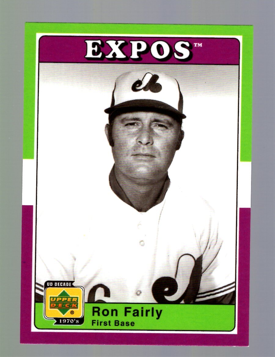 2001 Upper Deck Decade 1970 Ron Fairly #66 Montreal Expos | eBay