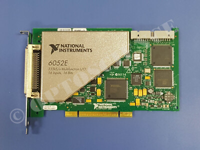 National Instruments PCI-6052E NI DAQ Card Analog Input 16 bit, 15 Gain ...