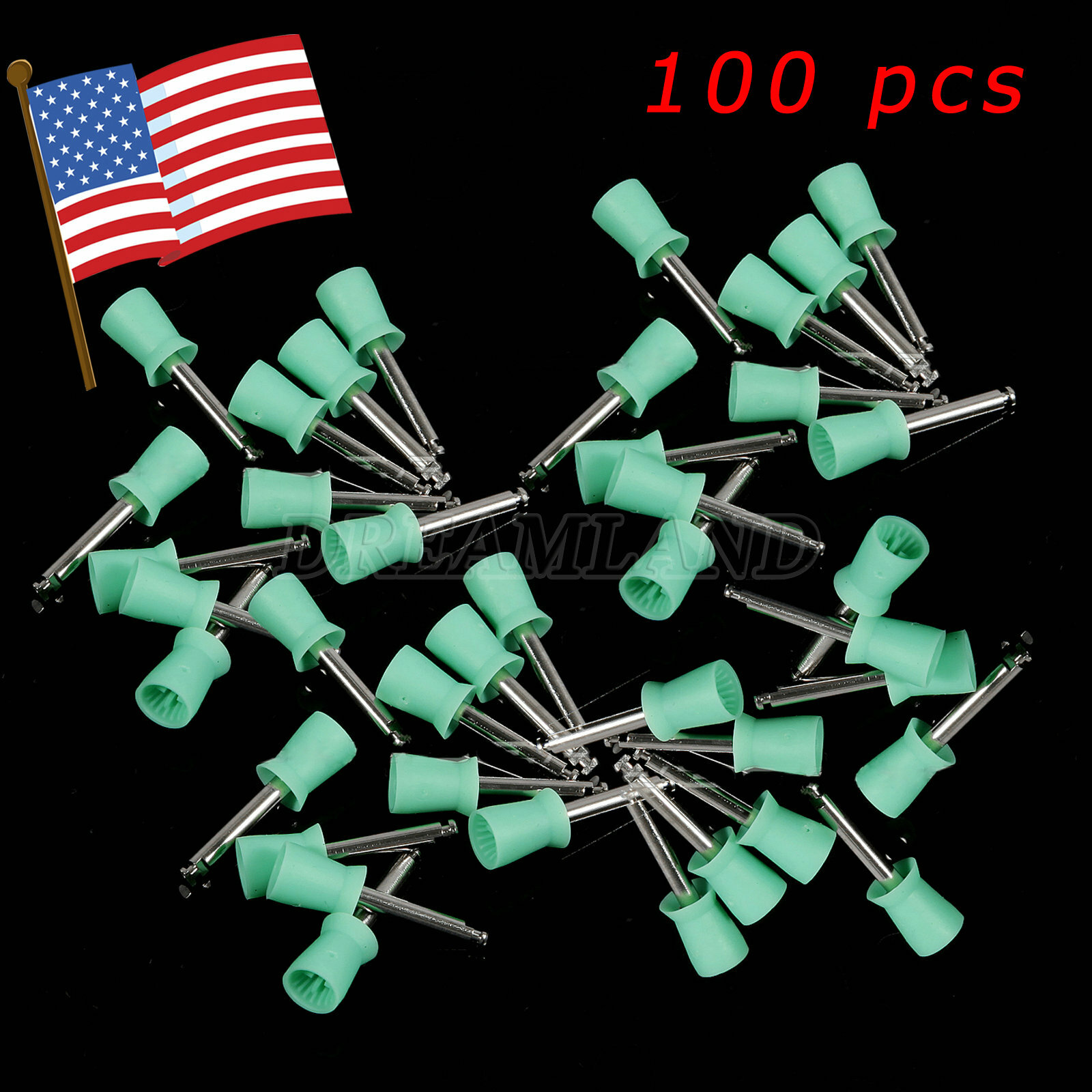 100Pcs Dental Polishing Polish Prophy Cup Latch Type Webbed Soft Cups ...