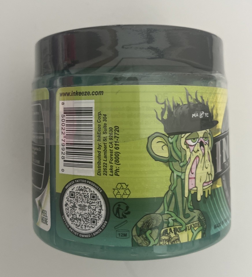 INKEEZE Mutant Serum Green Tattoo Ointment Limited Edition New/Sealed ...