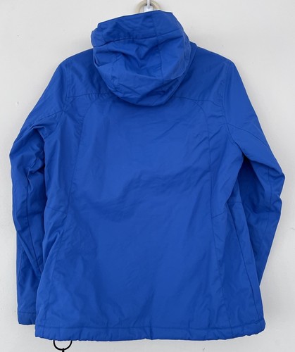 LL Bean Winter Hooded Jacket Women's XS Blue Fleece-Lined Coat Body ...