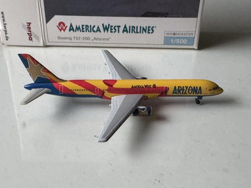 Boeing 757-200 "America West Airlines" - 1:500 - NEU in OVP - Herpa ...