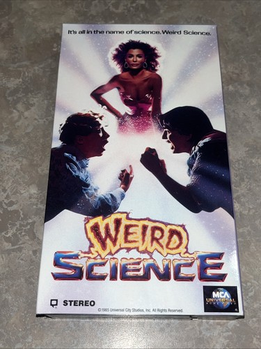 WEIRD SCIENCE ( VHS Tape ) 1985 Anthony Michael Hall John Hughes **LIKE ...
